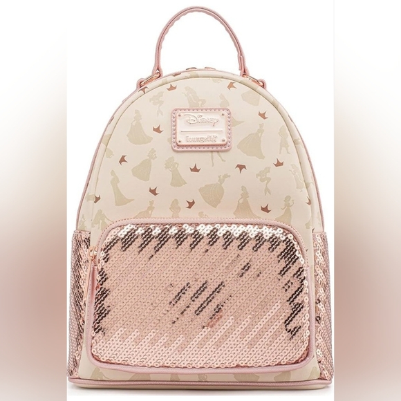 Loungefly | Bags | 99a Loungefly Disney Princesses Damask Debossed ...